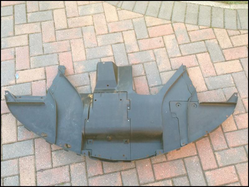 Evo 9 front undertray, Car Accessories, Accessories on Carousell