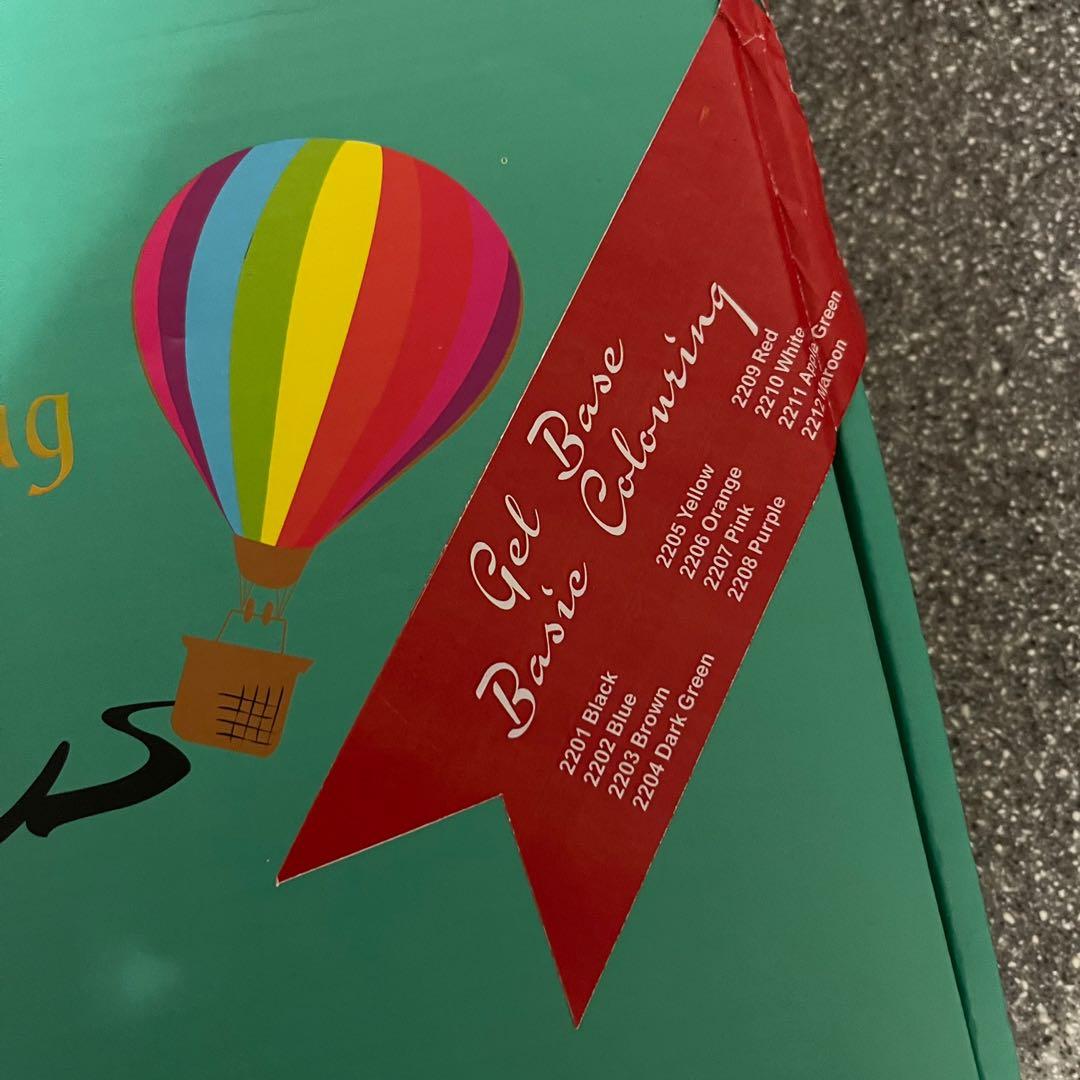 FOOD COLOURING SET (Gel/Oil) (TRANS STANDARD)/ Food coloring set ...