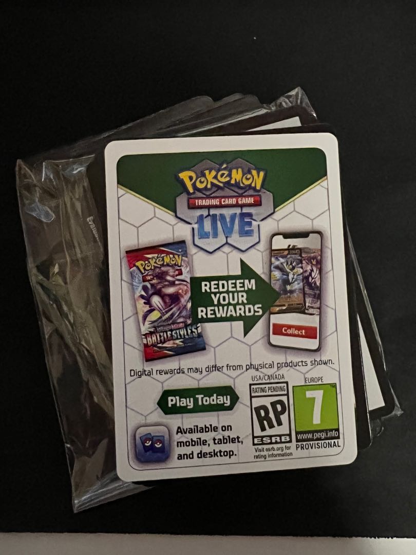 Pokemon online Trading card codes PTCGO, Hobbies & Toys, Toys & Games ...