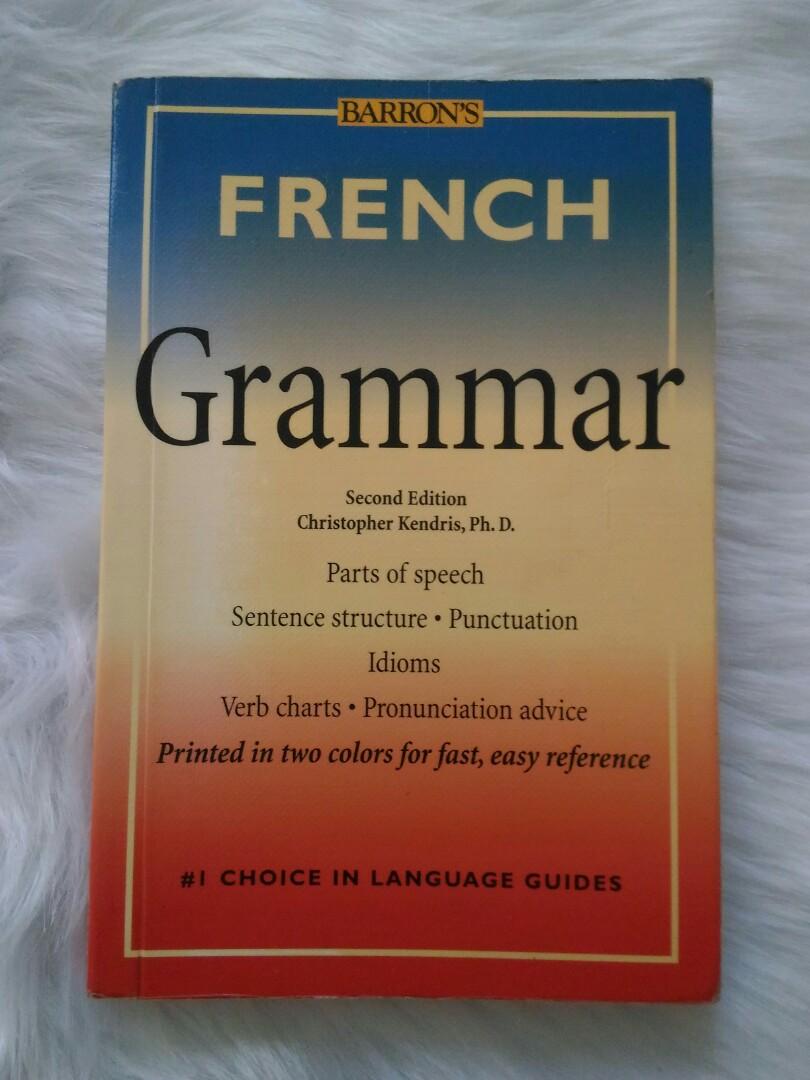French Grammar, Hobbies & Toys, Books & Magazines, Textbooks on Carousell