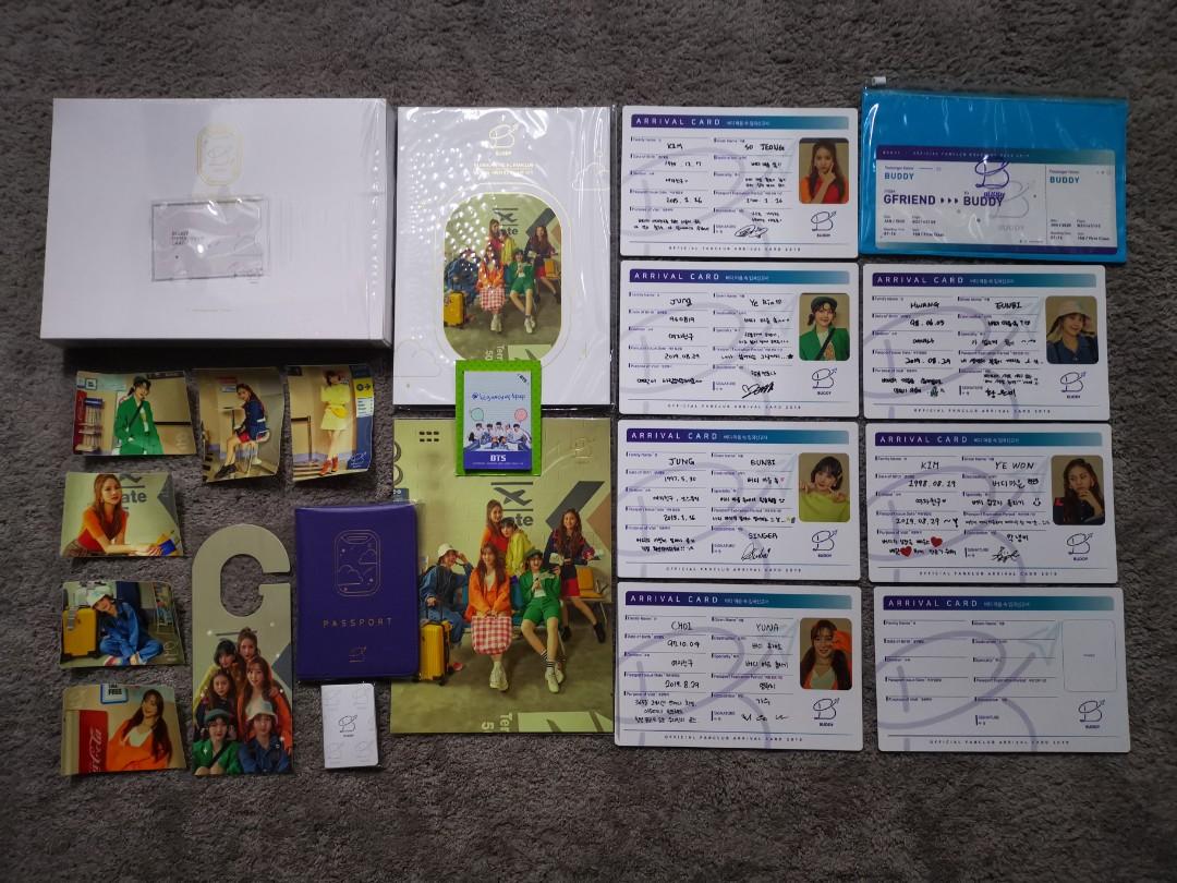 GFRIEND - GFRIEND OFFICIAL FANCLUB GLOBAL BUDDY 3RD MEMBERSHIP KIT ...