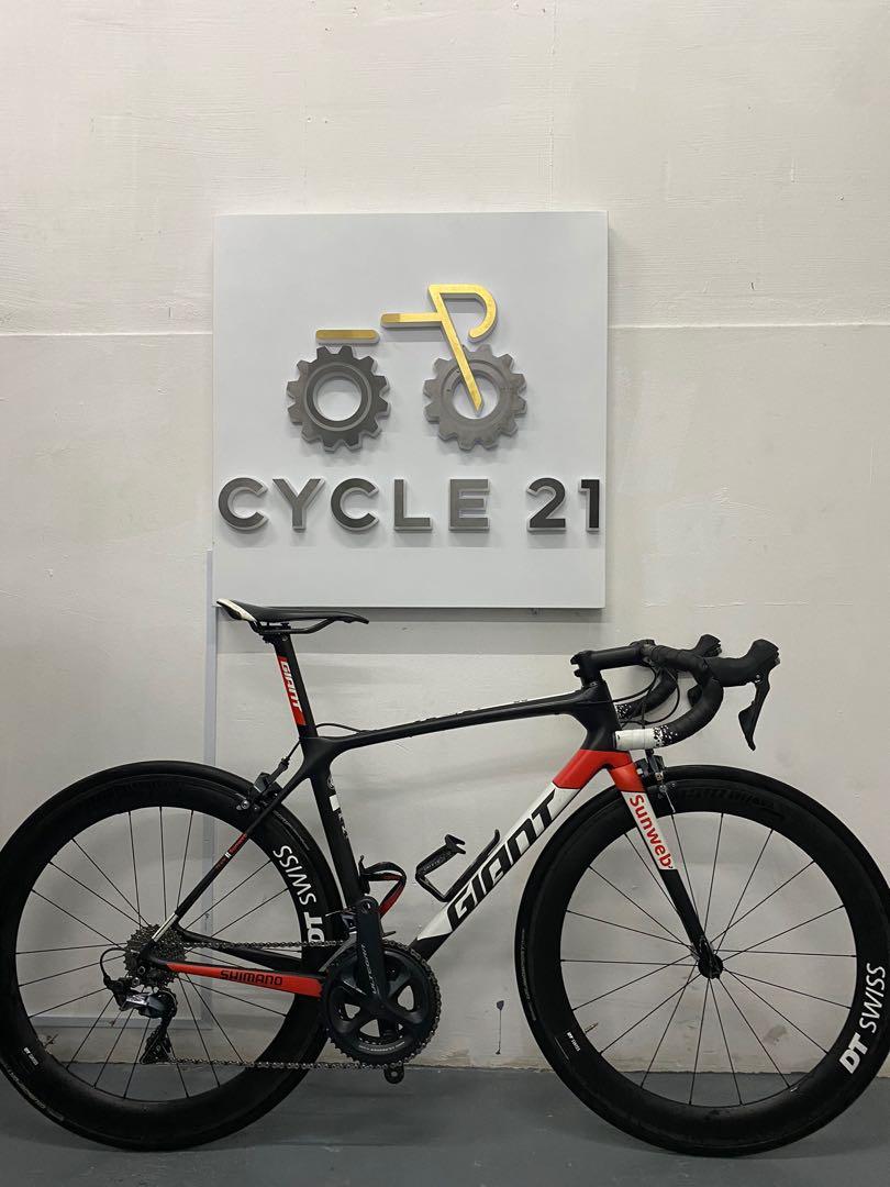 GIANT TCR ADVANCED PRO TEAM SUNWEB EDITION WITH SHIMANO R8000 GROUPSET ...