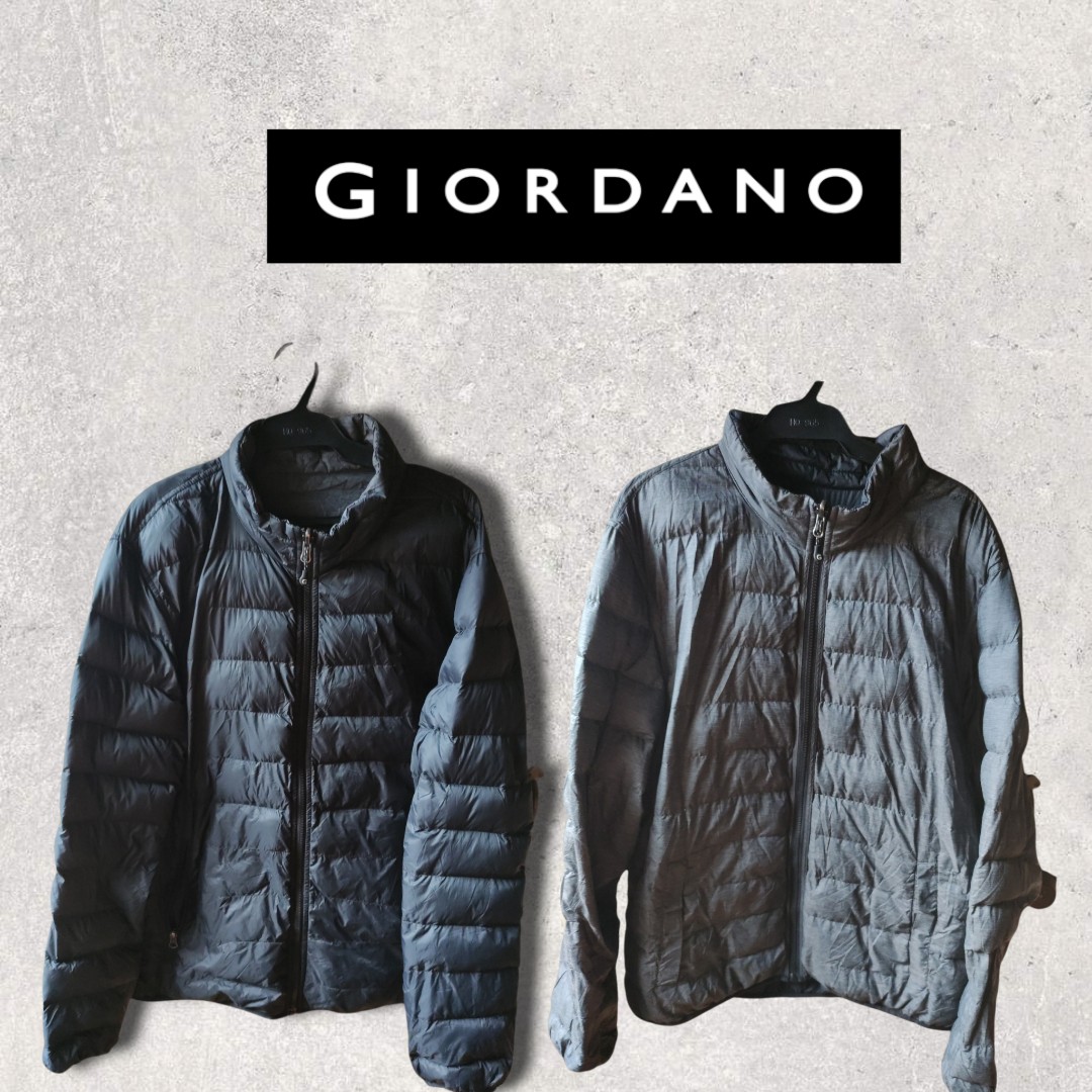 Giordano "Reversible" Puffer Jacket, Men's Fashion, Coats, Jackets and ...