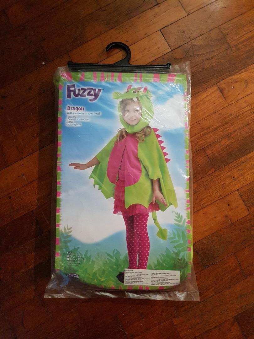 Girls Dragon Costume (up to 3 years), Babies & Kids, Babies & Kids ...