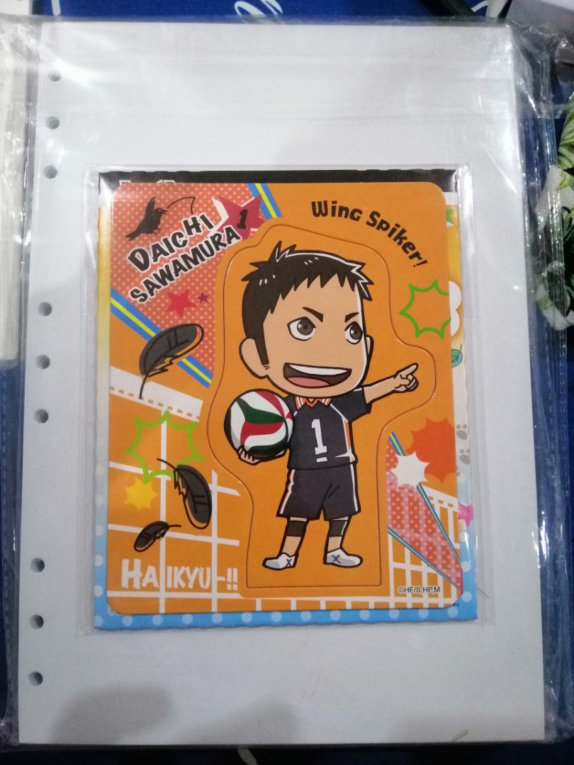 Haikyuu!! Character PO!! (Pop Card) - Daichi Sawamura, Hobbies & Toys ...