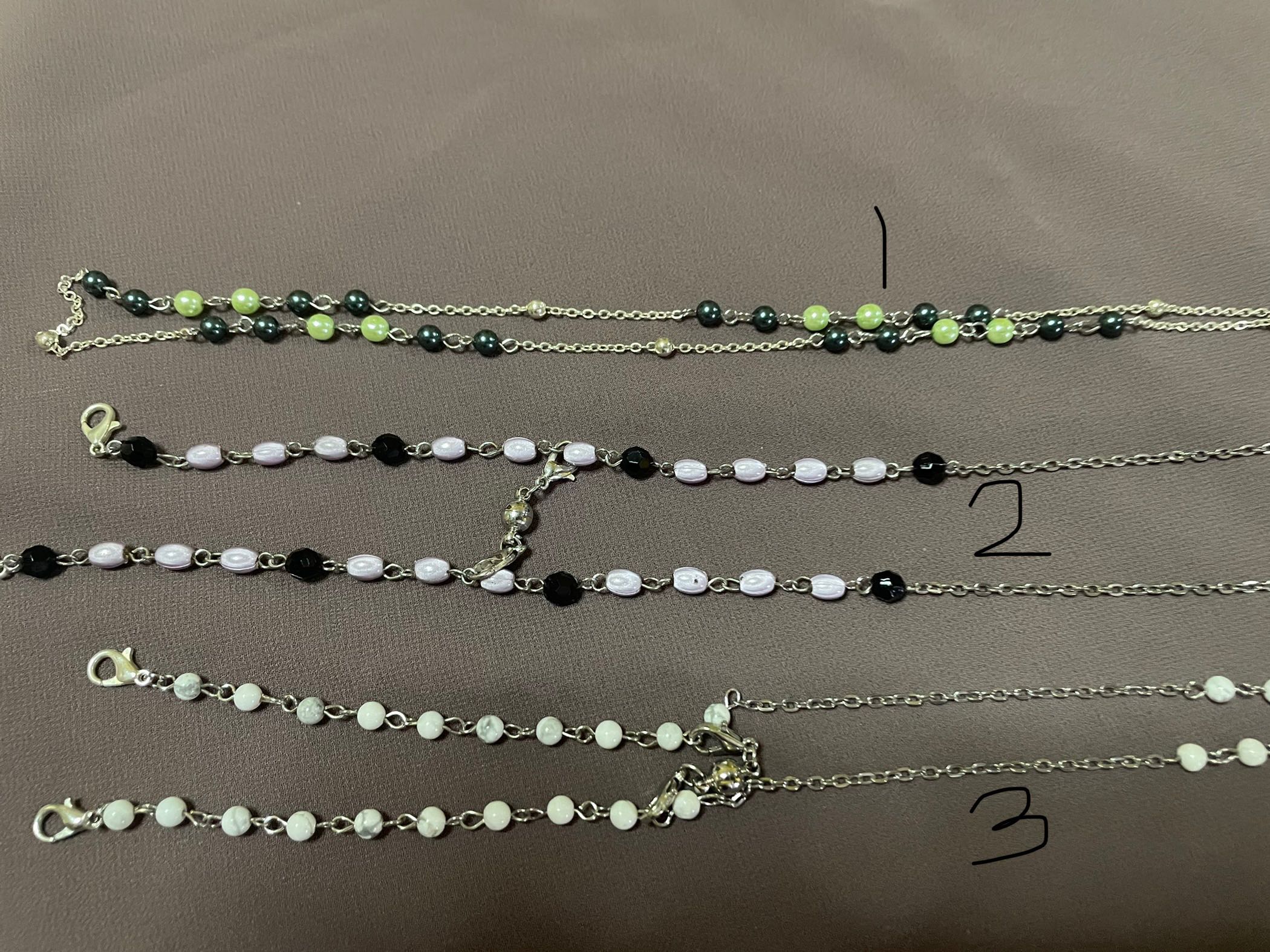 Handmade Beads Mask Extenders, Women's Fashion, Watches & Accessories ...