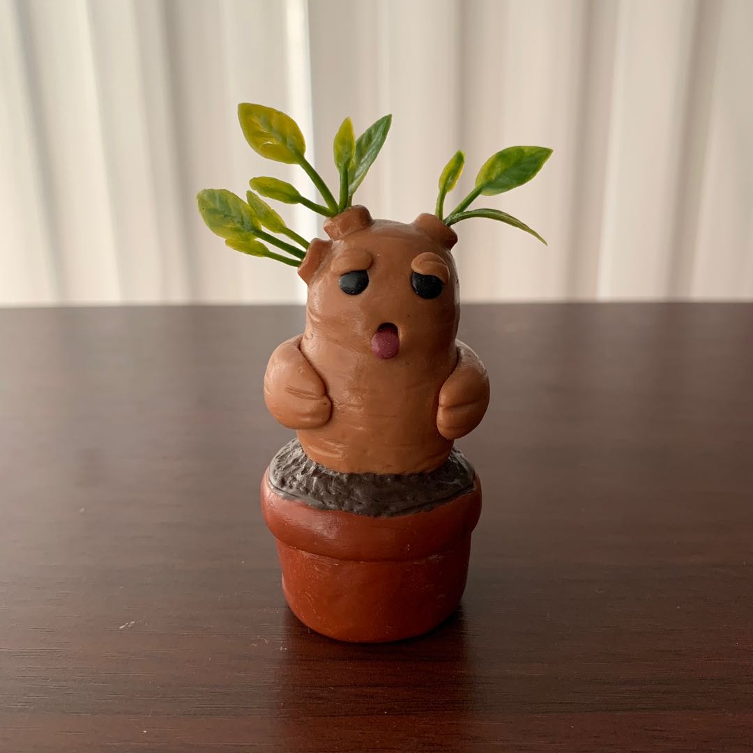 Harry Potter Mandrake clay figure, Hobbies & Toys, Memorabilia ...
