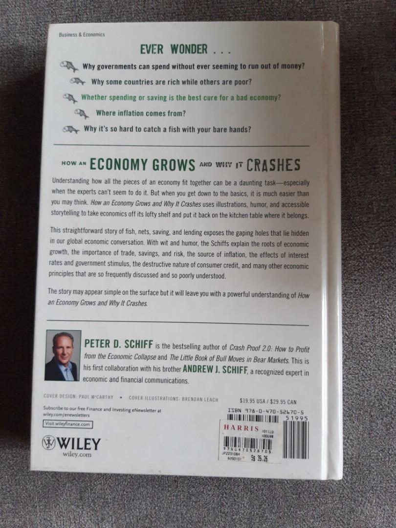 How an Economy Grows and Why It Crashes, Hobbies & Toys, Books ...
