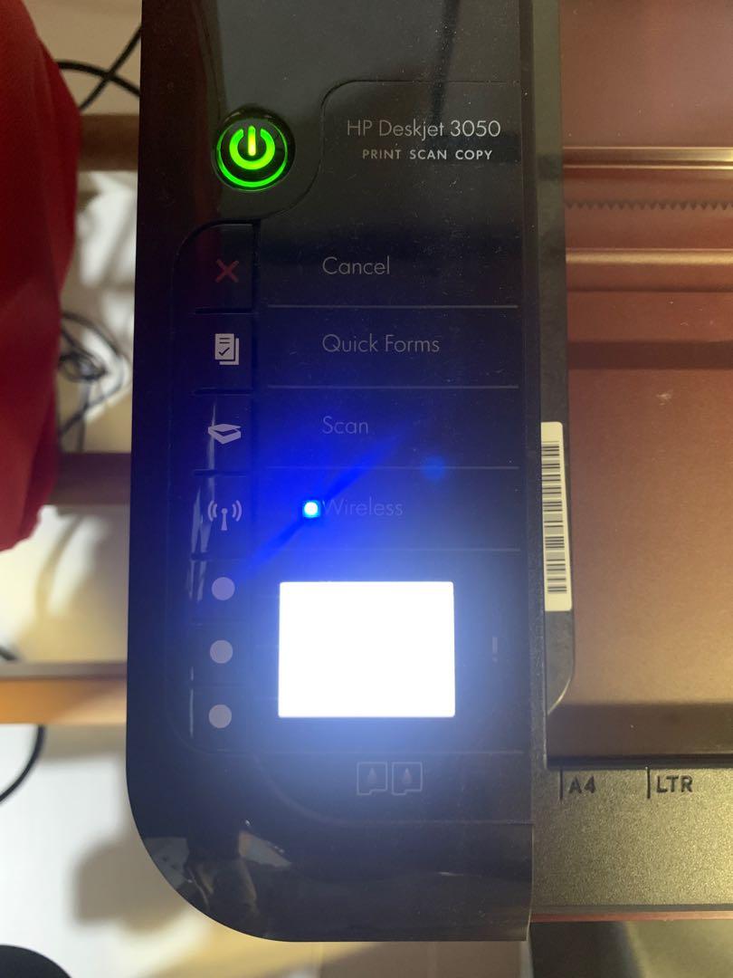 Inkjet Printer - HP Deskjet 3050 All-In-One J610 Series Printer ...