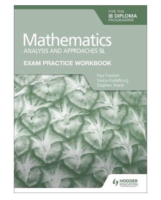 IB Math AA SL workbook (Hodder), Hobbies & Toys, Books & Magazines ...