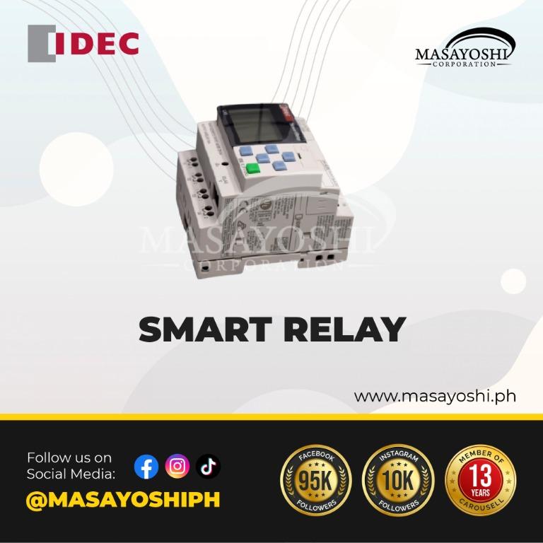 IDEC Smart Relay CPU 24VAC-DC | Model# FL1F-H12RCA | Relay, Commercial ...