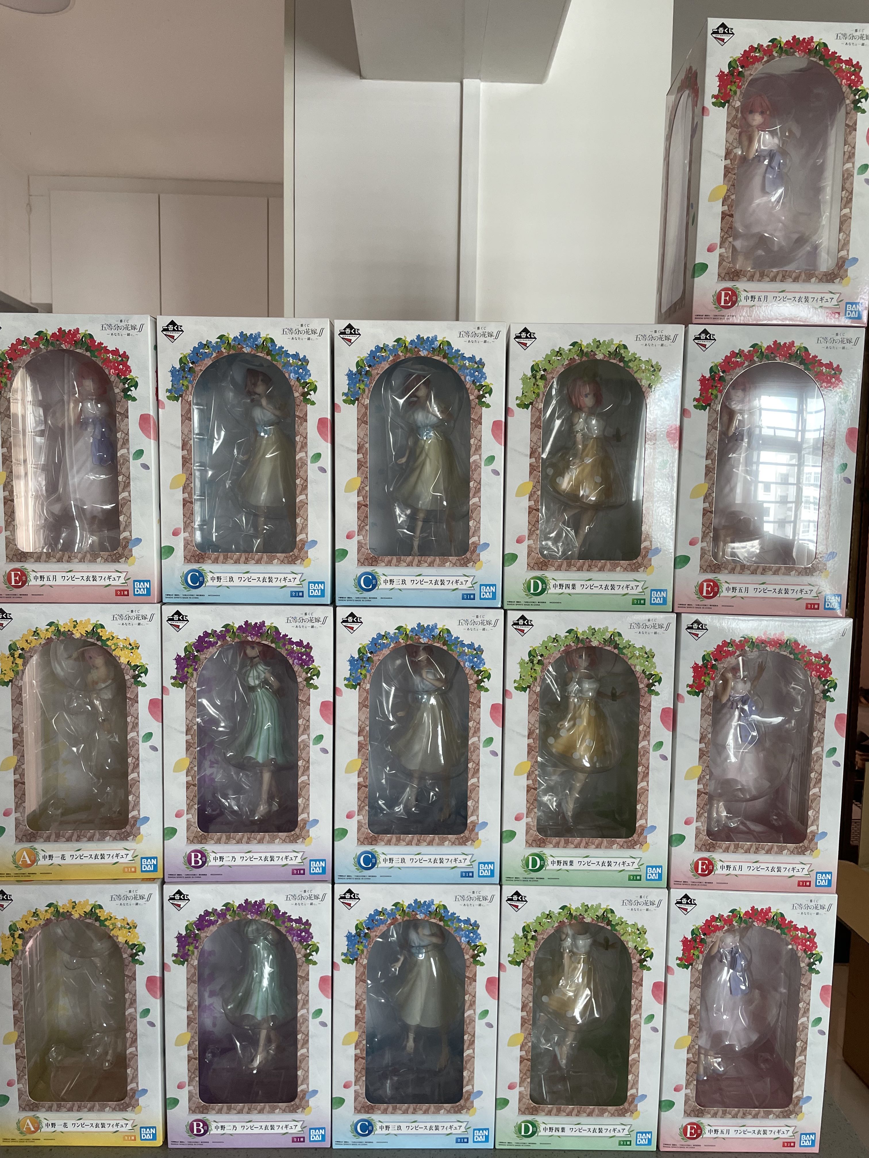 INSTOCK! Ichiban kuji QQ The Quintessential Quintuplets nakano sisters ...