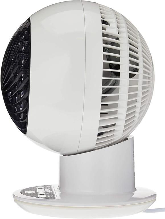 IRIS OHYAMA PCF-SC15T CIRCULATOR FAN,15.2cm VORTEX BLADE WITH REMOTE, WHITE, Furniture & Home ...