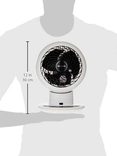 IRIS OHYAMA PCF-SC15T CIRCULATOR FAN,15.2cm VORTEX BLADE WITH REMOTE, WHITE, Furniture & Home ...
