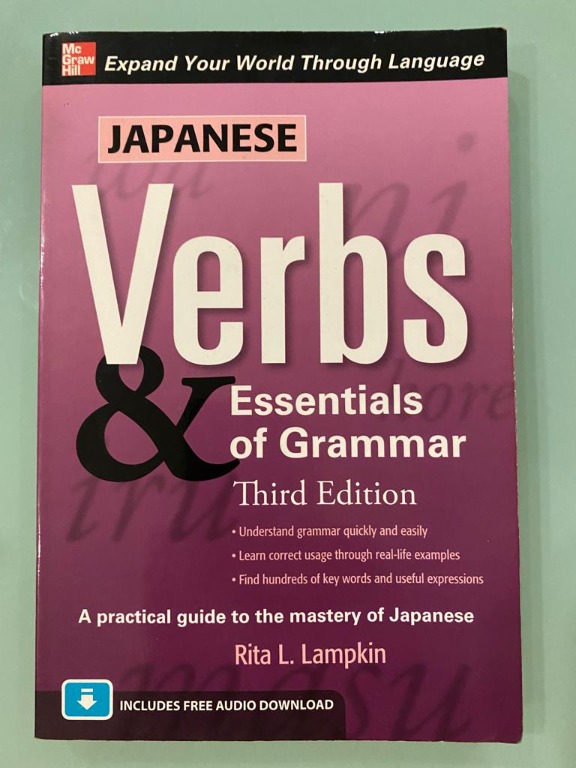 Japanese Verbs & Essentials of Grammar, Hobbies & Toys, Books ...