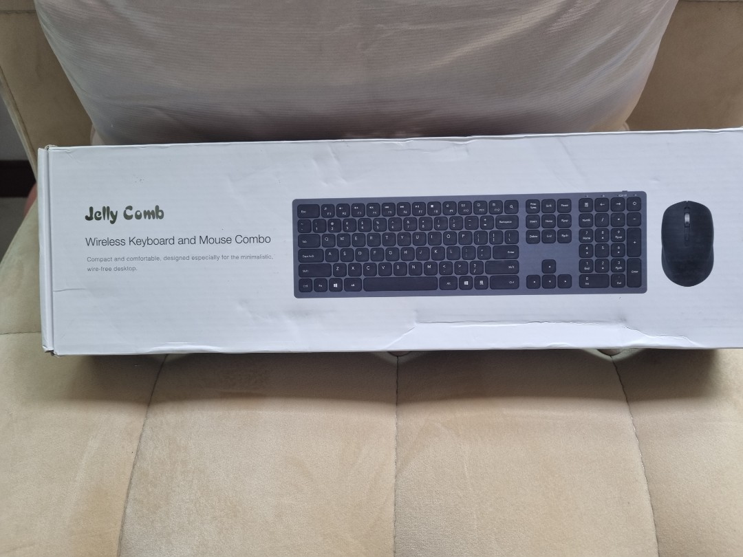 "Jelly Comb" 2.4 G Wireless Keyboard and Mouse Combo, Computers & Tech ...