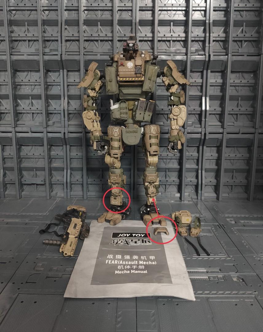 Joytoy Fear Assault Mecha 1/18, Hobbies & Toys, Toys & Games on Carousell
