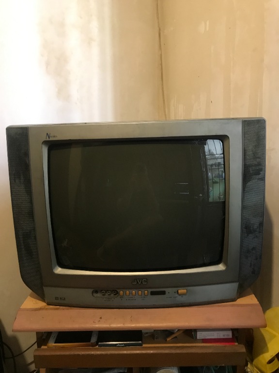 JVC CRT TV 21", TV & Home Appliances, TV & Entertainment, TV on Carousell