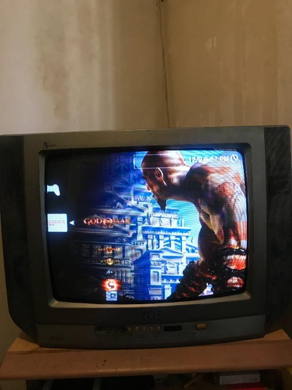 JVC CRT TV 21", TV & Home Appliances, TV & Entertainment, TV on Carousell