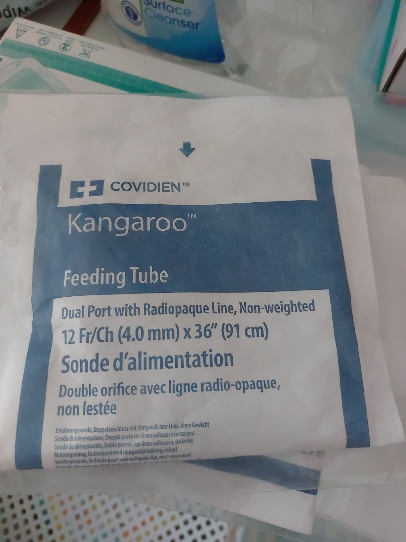 Kangaroo Feeding Tube, Health & Nutrition, Assistive & Rehabilatory ...