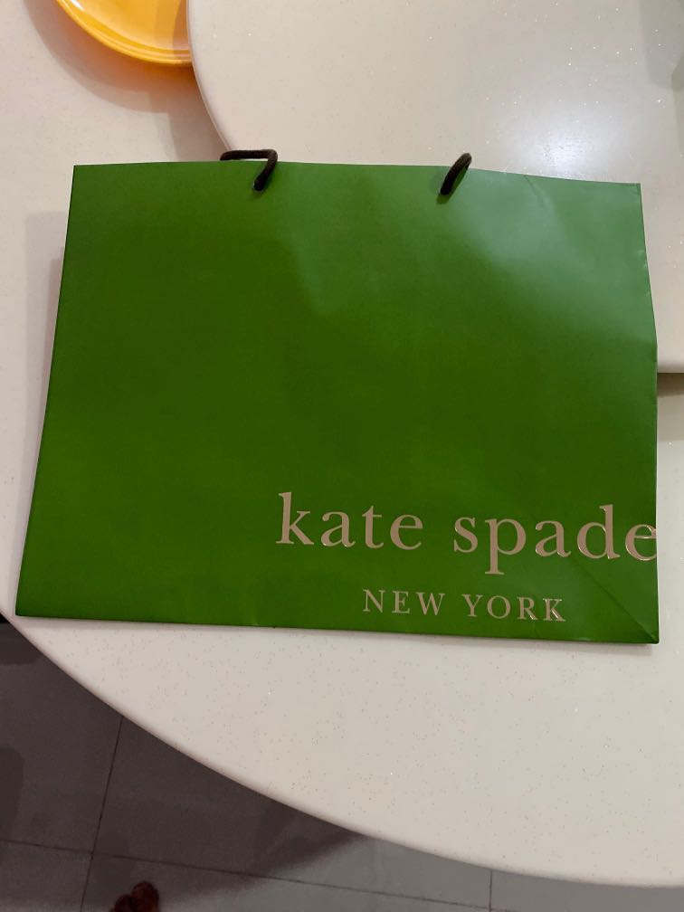Kate Spade New York paper bag, Luxury, Accessories on Carousell