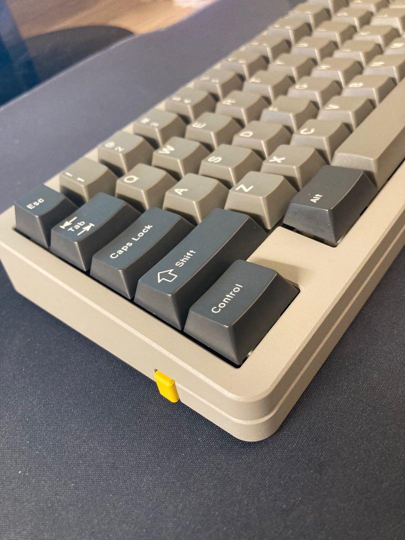 KBDFans D60 E-Coating Gray WKL Custom Mechanical Keyboard, Computers ...