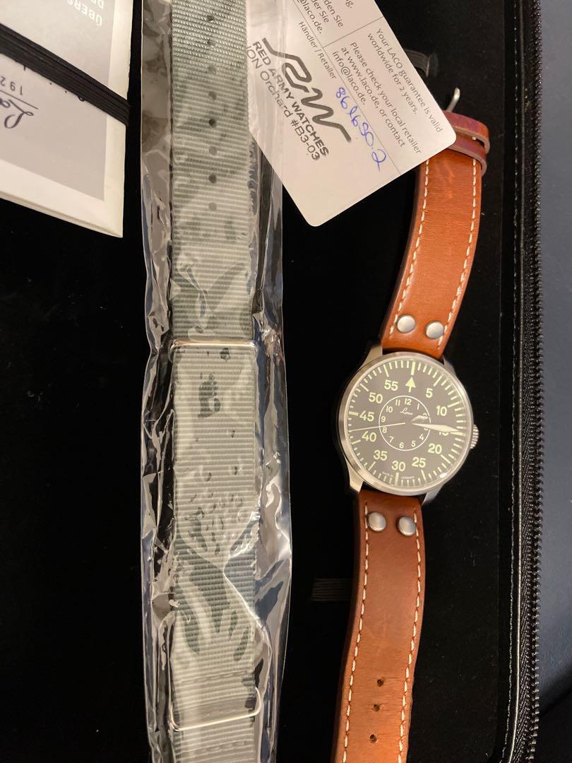 Laco Type B Dial Miyota Automatic Pilot Watch 86190, Luxury, Watches on ...