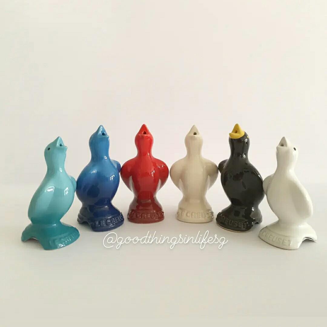 Le Creuset Pie Bird (Caribbean/Azure/Cerise/Pearl/Black/White ...