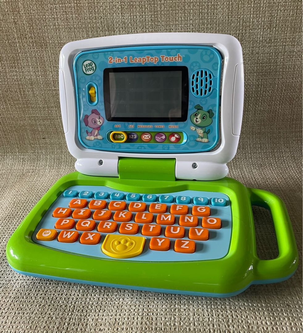 Leapfrog 2-in 1 Leaptop Laptop Tablet, Hobbies & Toys, Toys & Games on ...