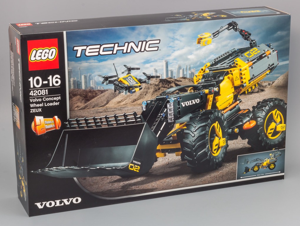 Lego 42081 Volvo Concept Wheel Loader ZEUX (damaged box Condition ...