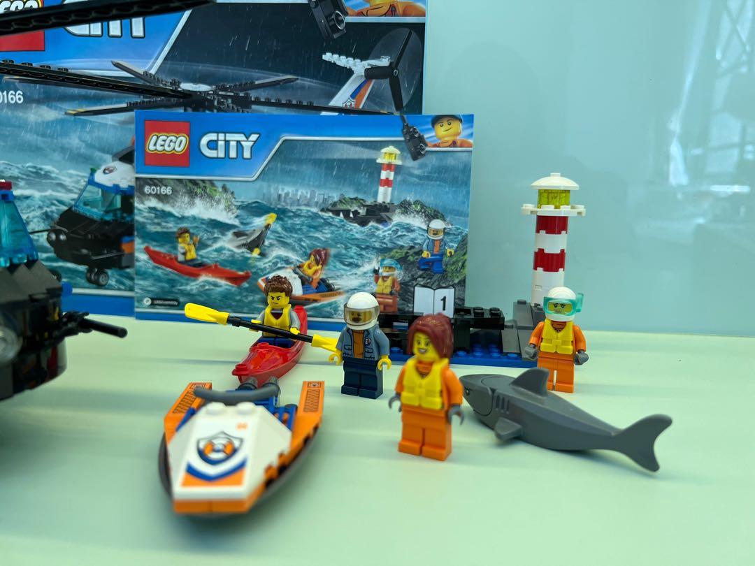Lego 60166 Heavy-duty Rescue Helicopter, Hobbies & Toys, Toys & Games ...