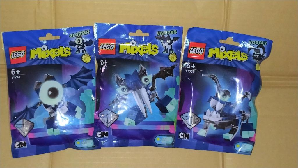 LEGO MIXELS GLOWKIES MAX - GLOBERT BOOGLY VAMPOS set of 3, Hobbies ...