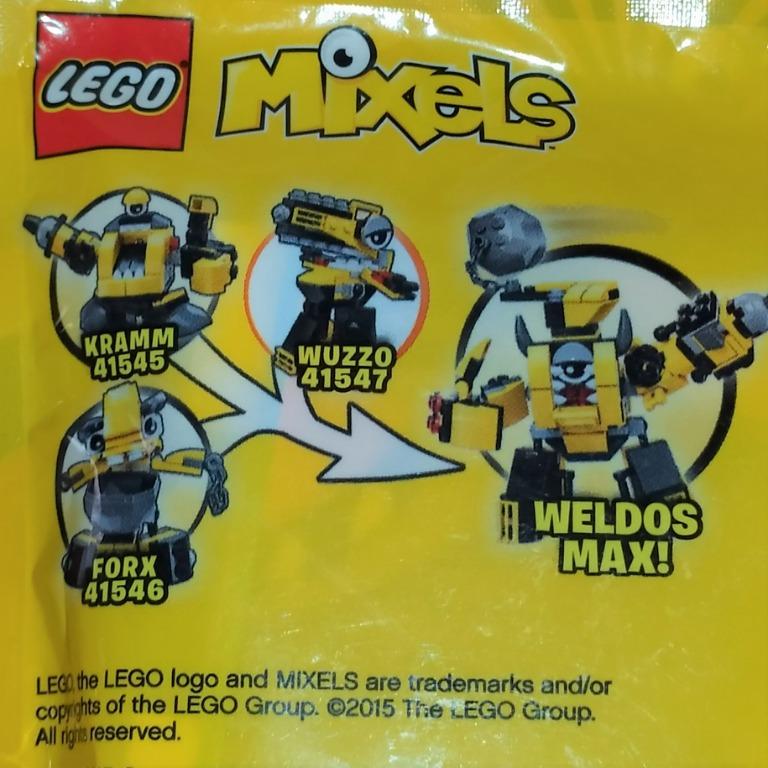 LEGO MIXELS WELDOS MAX - KRAMM WUZZO FORX set of 3, Hobbies & Toys ...