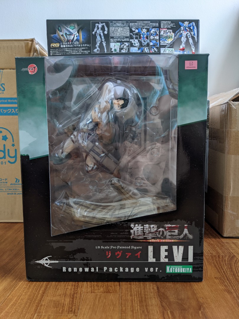 Levi 1/8 Scale Figure Kotobukiya ARTFXJ, Hobbies & Toys, Toys & Games ...
