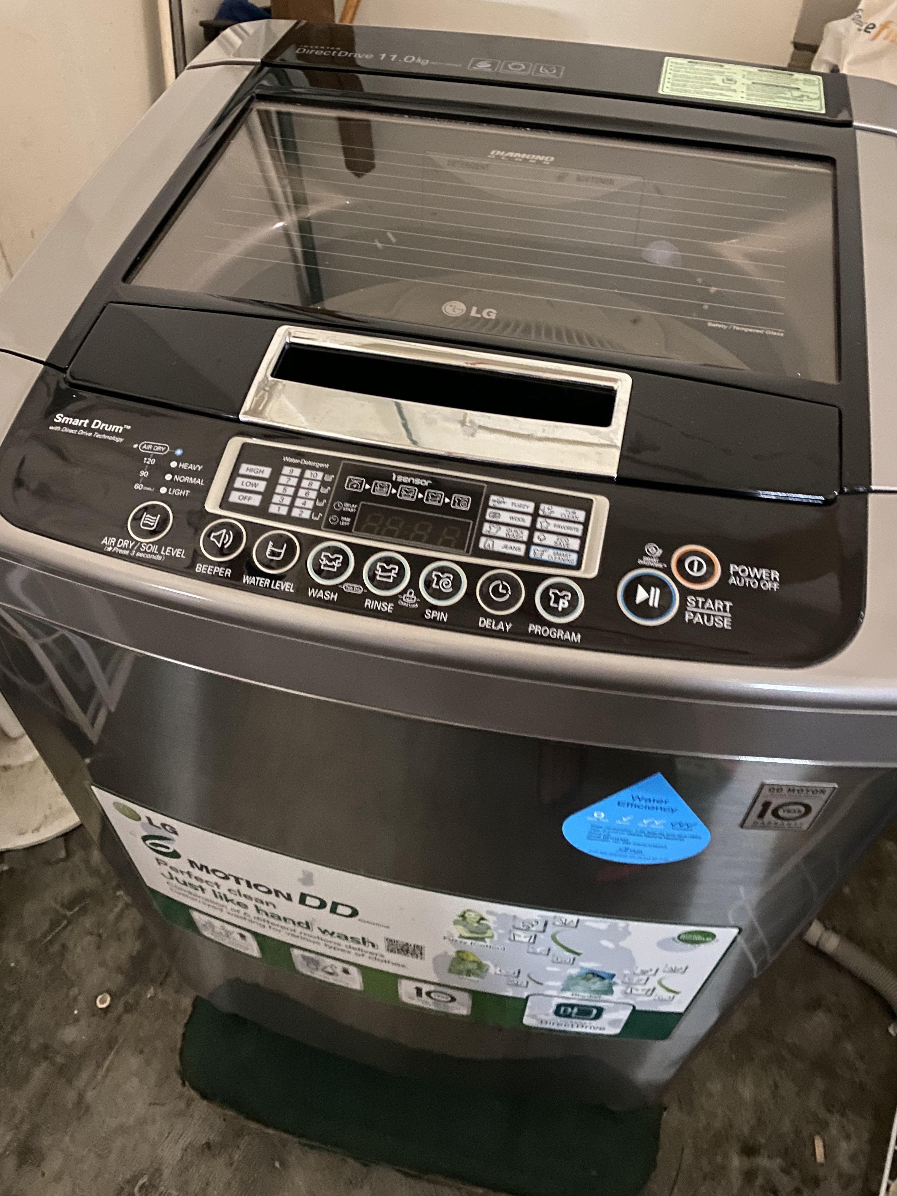 LG direct drive 11kg washing machine / washer, TV & Home Appliances ...
