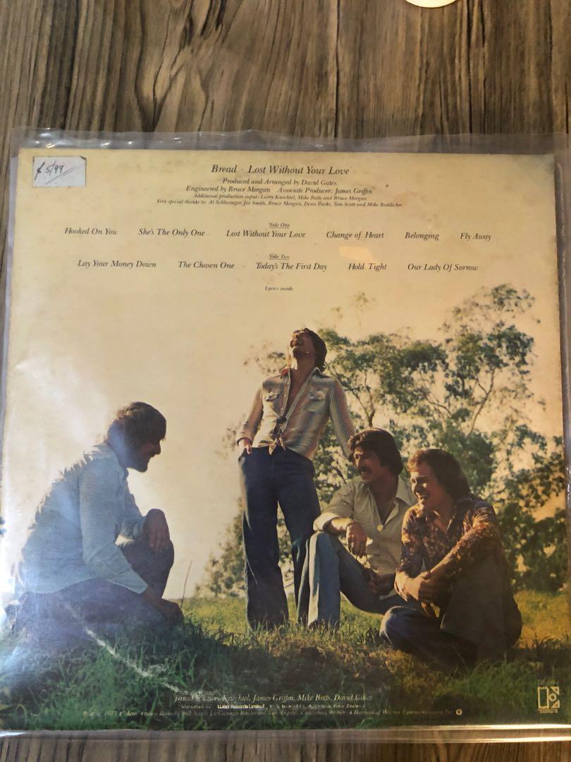 LP Vinyl Record Bread, Audio, Voice Recorders on Carousell