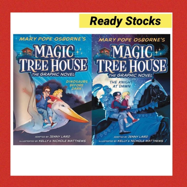 Magic Tree House Graphic Novels (2 books ) (1) The Dinosaurs Before ...