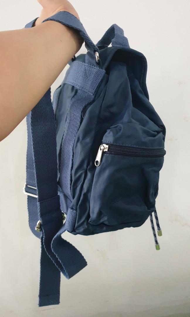 Mandarine duck blue backpack small, Women's Fashion, Bags & Wallets ...