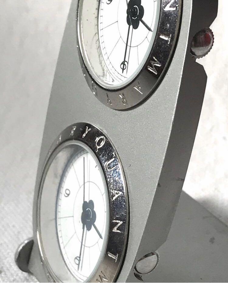 Mary Quant London Collectible Daisy Dual Tine Zone Desk Clock, Luxury ...