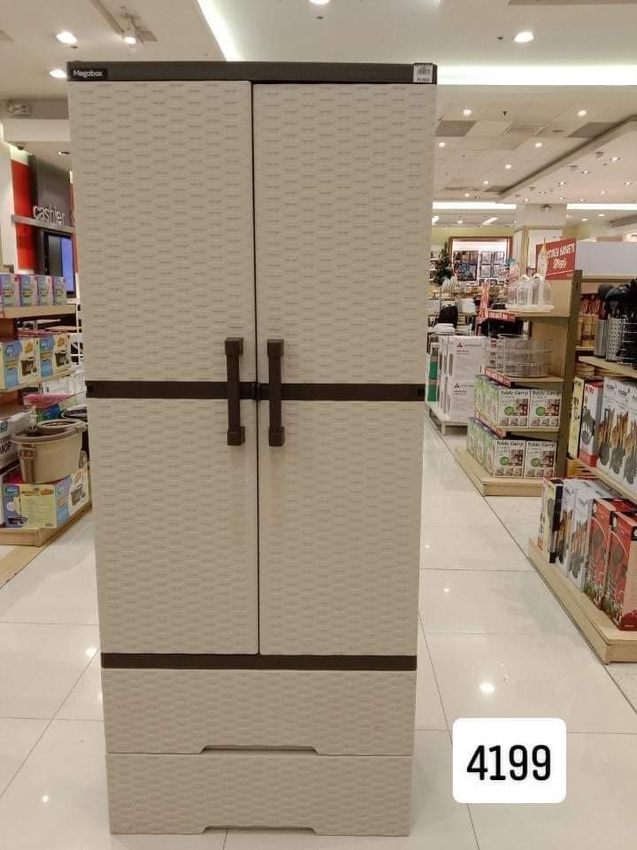 Megabox Rattan Design Wardrobe, Furniture & Home Living, Furniture ...