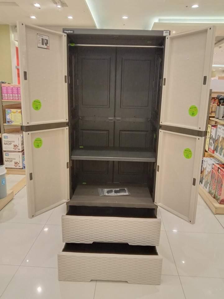 Megabox Rattan Design Wardrobe, Furniture & Home Living, Furniture ...