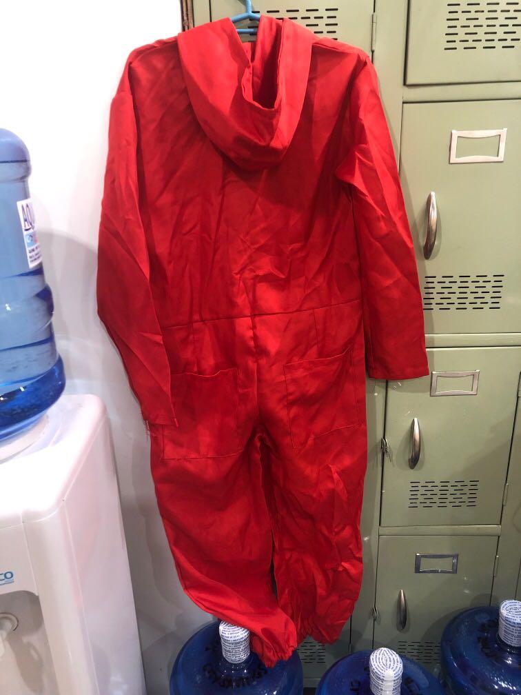 Money Heist Costume Mens Fashion Tops And Sets Sets And Coordinates On Carousell