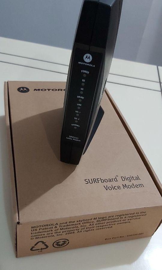 Motorola surfboard digital voice modem, Computers & Tech, Parts ...