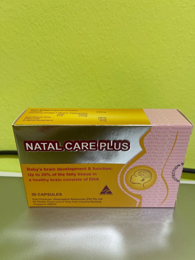 Natal Care Plus, Health & Nutrition, Health Supplements, Vitamins ...