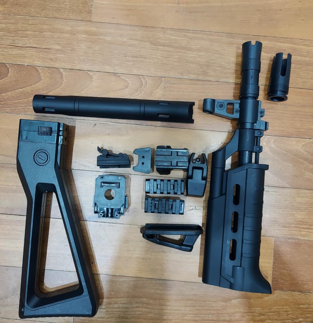 Nerf Stryfe AK47/74M body kit, Hobbies & Toys, Toys & Games on Carousell