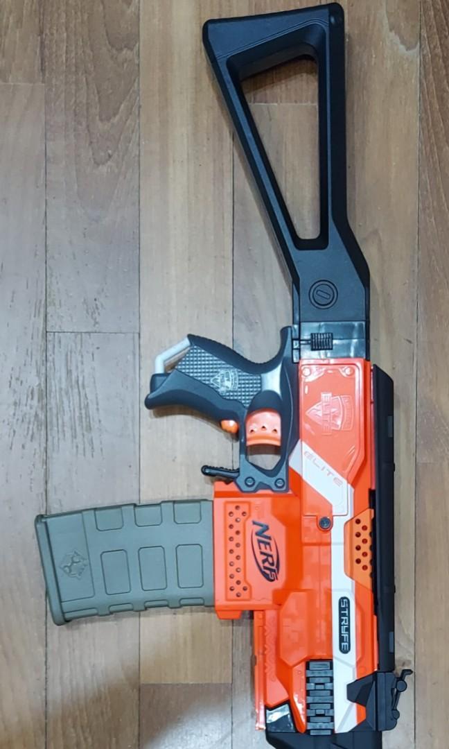 Nerf Stryfe AK47/74M body kit, Hobbies & Toys, Toys & Games on Carousell