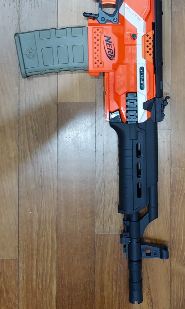Nerf Stryfe AK47/74M body kit, Hobbies & Toys, Toys & Games on Carousell