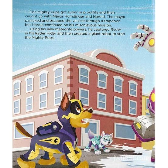 Nickelodeon Paw Patrol Mighty Pups | English | Story Book | Children's ...