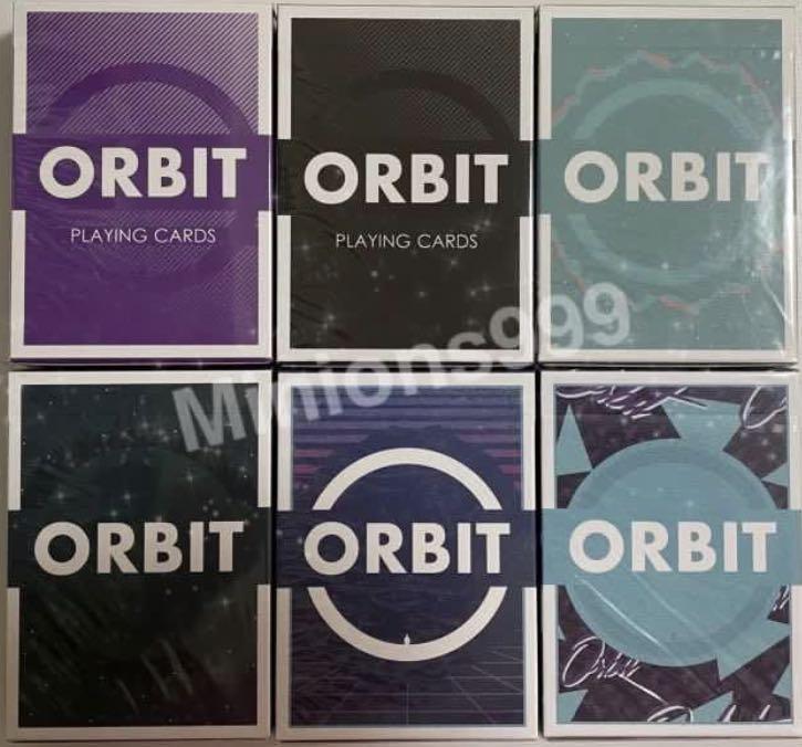 Orbit V3 V4 V5 V6 V7 V7P Playing Cards SET Limited Edition Very Rare ...