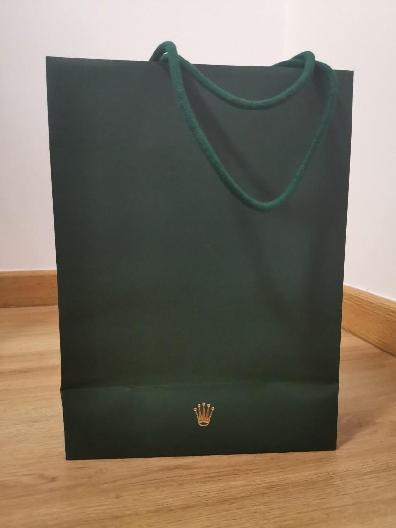 Original Rolex Paper Bag, Men's Fashion, Watches & Accessories on Carousell